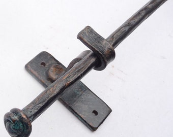 Iron curtain rod | Etsy