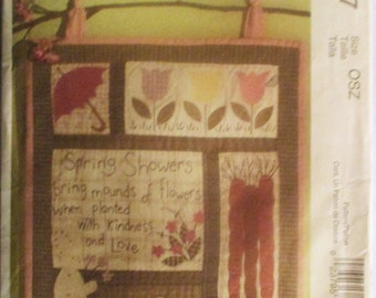 Spring quilt pattern | Etsy