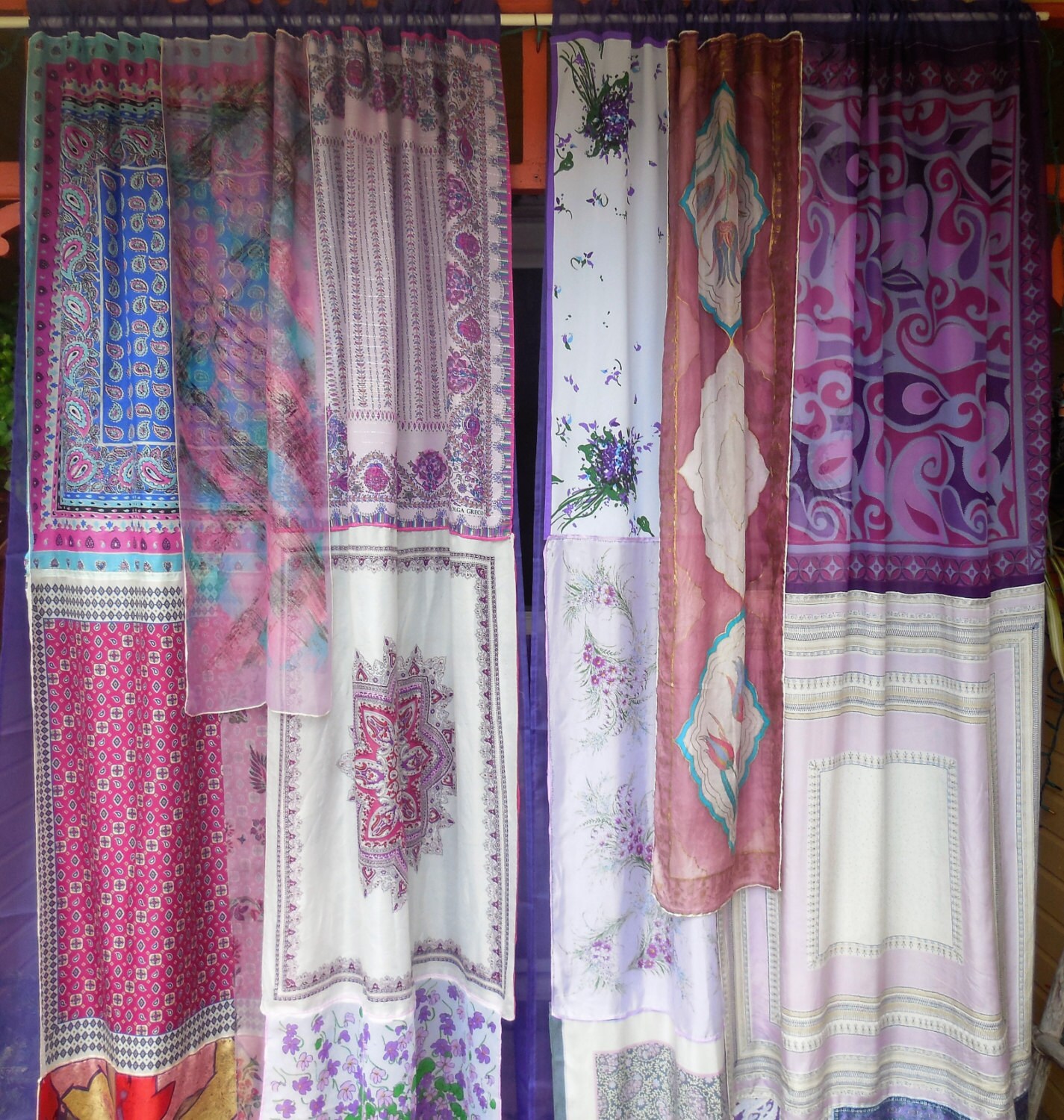 VIOLETTA Bohemian Gypsy Curtains