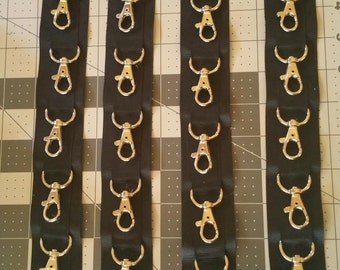 Glimmer Glitter Cheer Bow Key Chain by LisasCheerBows on Etsy