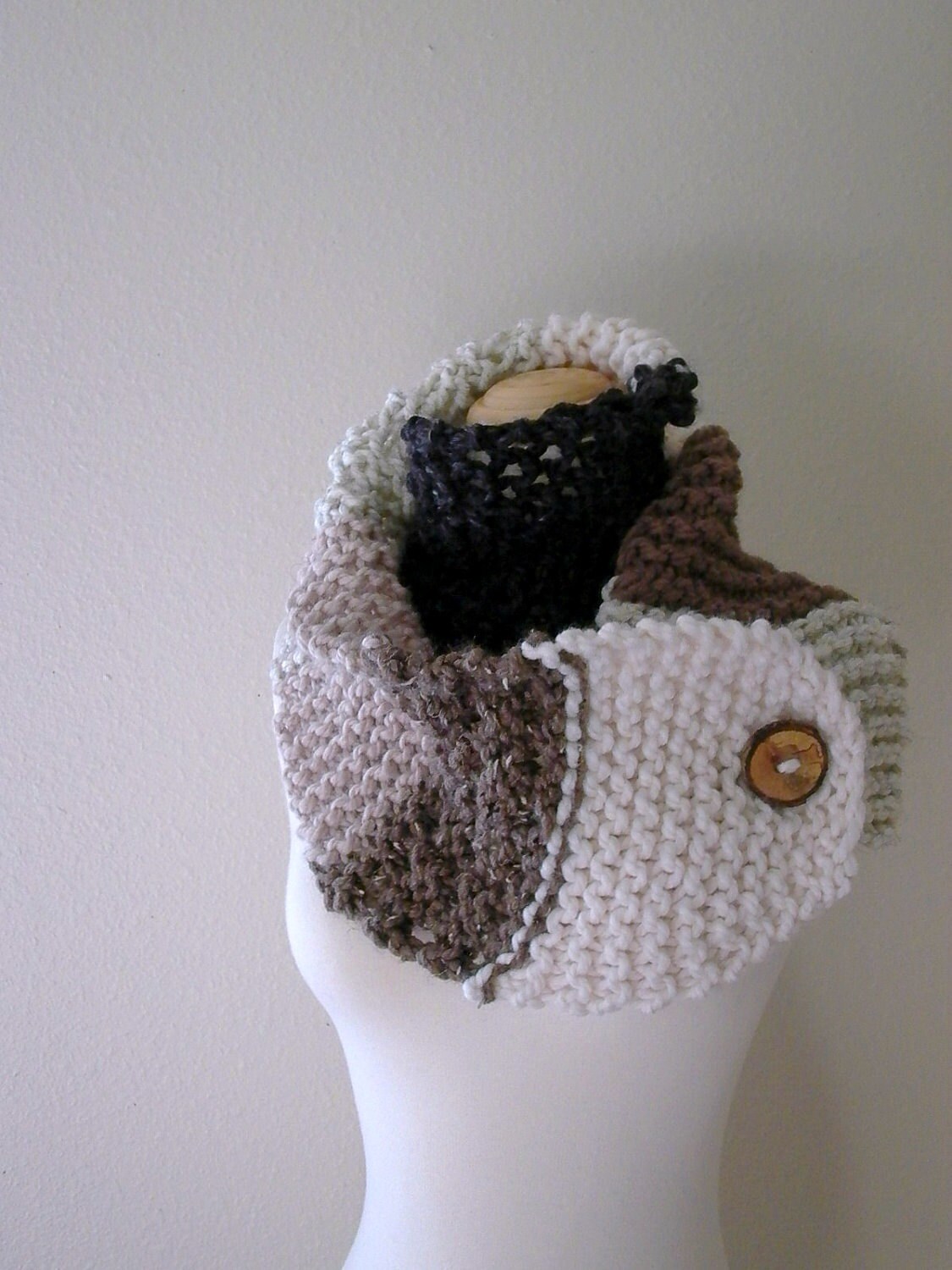 neutral territory. knitting pattern chunky knit by KnotOriginal