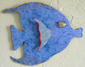 Tropical fish art | Etsy