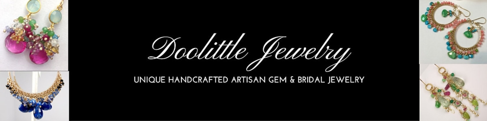 Unique handcrafted artisan gem and bridal by DoolittleJewelry