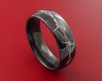 Barb wire ring | Etsy