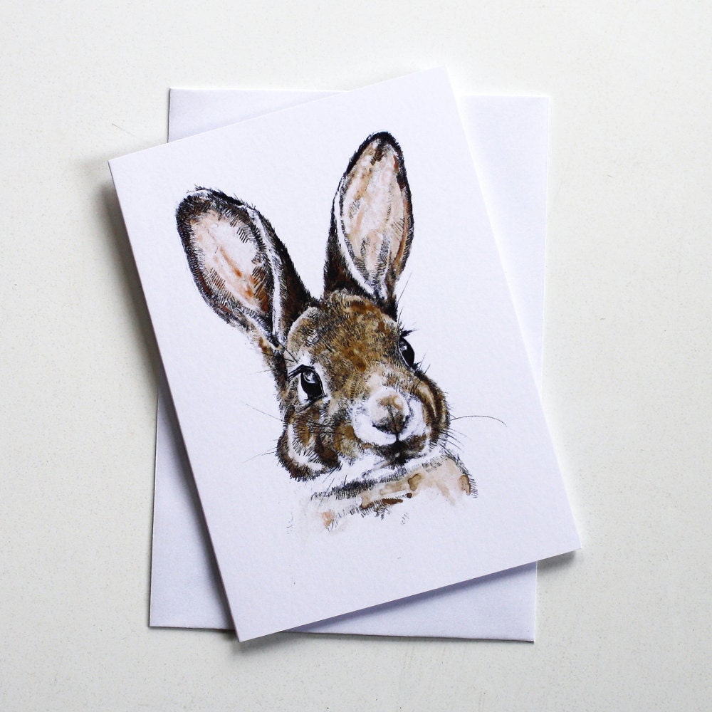 Blank Card Little Leveret