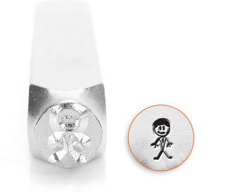 Metal stick figures | Etsy