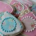 Tea Party Sugar Cookies bridal shower cookie favors tea