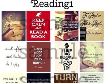 Items similar to Children's Wall Art -- Reading Quotes - Print on Etsy