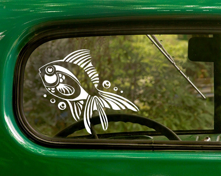 Tribal Fish Decal Car Decal Fish Decals Vinyl Sticker Fish