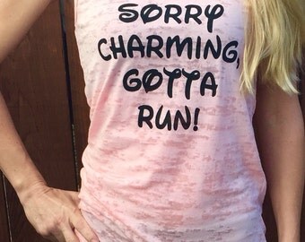 Look Like A Beauty Run Like A Beast Burnout Tank Top