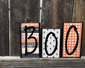 Halloween blocks | Etsy