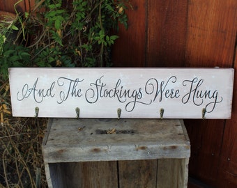Stocking hanger | Etsy