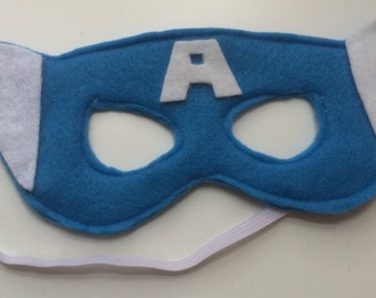 Captain america mask | Etsy