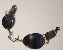 Unique sterling silver spoon bracelet related items | Etsy