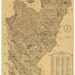 Sumner County Tennessee 1878 Old Wall Map Reprint with