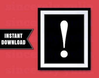 Punctuation poster | Etsy