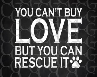 Rescue dog signs | Etsy