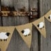 Sheep Banner Lamb Banner Easter Banner Lamb by ViViCreative