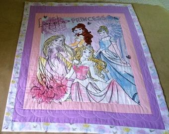 Princess quilt | Etsy