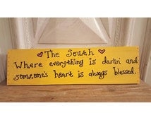 Popular items for the south sign on Etsy