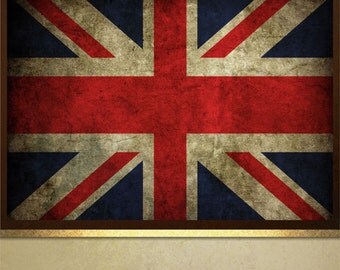 Union jack art | Etsy