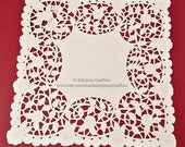 Square doilies | Etsy