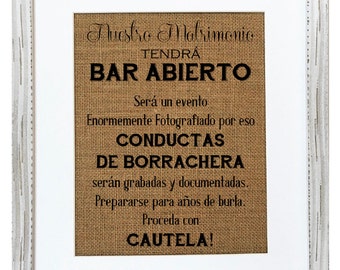 Cute bar sign | Etsy