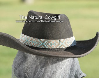 Cowboy hat headband | Etsy