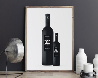 Chanel artwork | Etsy