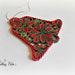 Quilled Christmas bell-quilled bell-ornament tree-quilling