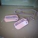 Captain America WWII Military Dog Tags Screen Accurate