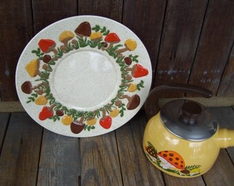 Mushroom plates | Etsy