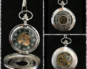 Gothic pocket watch | Etsy
