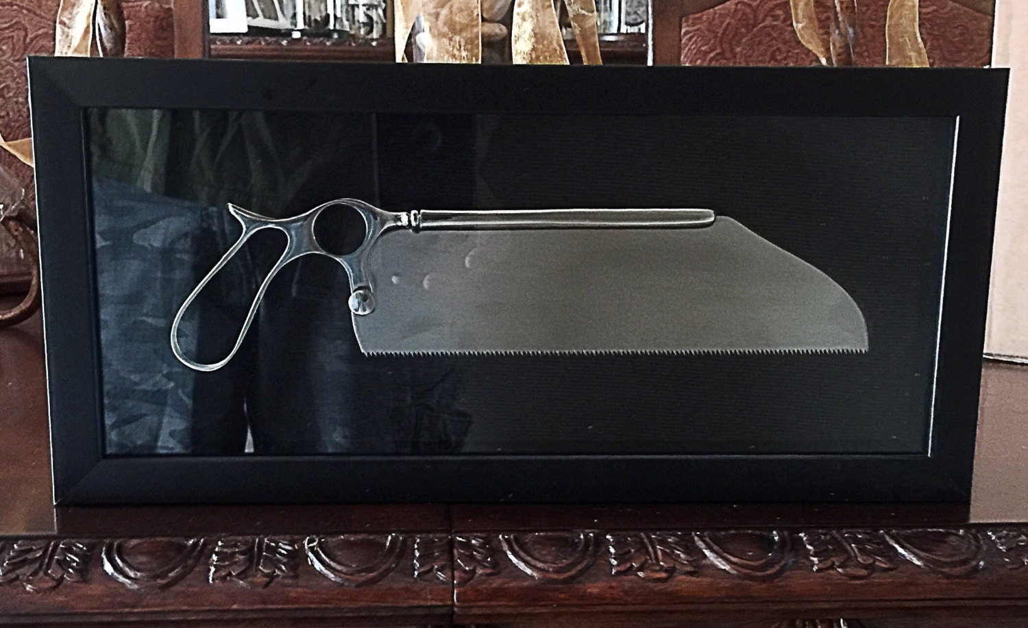 Surgical Bone Saw Authentic Autopsy Art