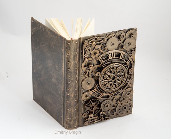 Steampunk Notebook by Artcreativehands on Etsy