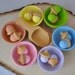 Pastel Sorting Acorns A Waldorf and Montessori Inspired