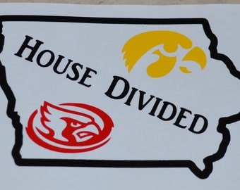 Iowa house divided | Etsy