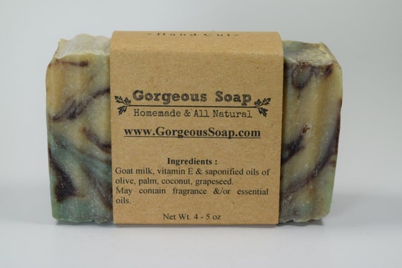 Pine Forest Goat Milk Soap All Natural Soap by GorgeousSoap