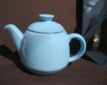 Unique blue teapots related items | Etsy