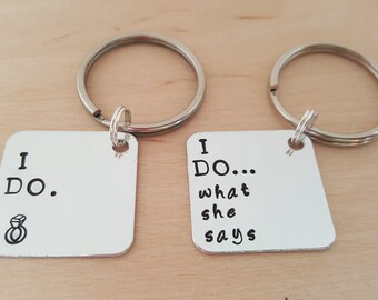 Wedding keychain | Etsy