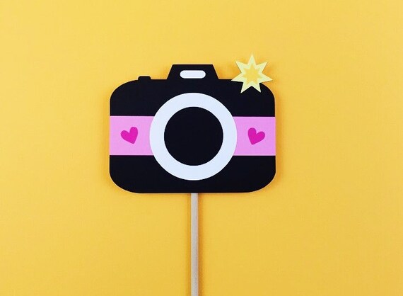Camera Photo Booth Prop / Wedding Photo Props / Birthday