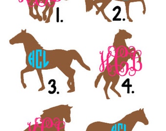 Horse decal | Etsy