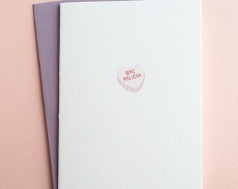 Bye felicia card | Etsy
