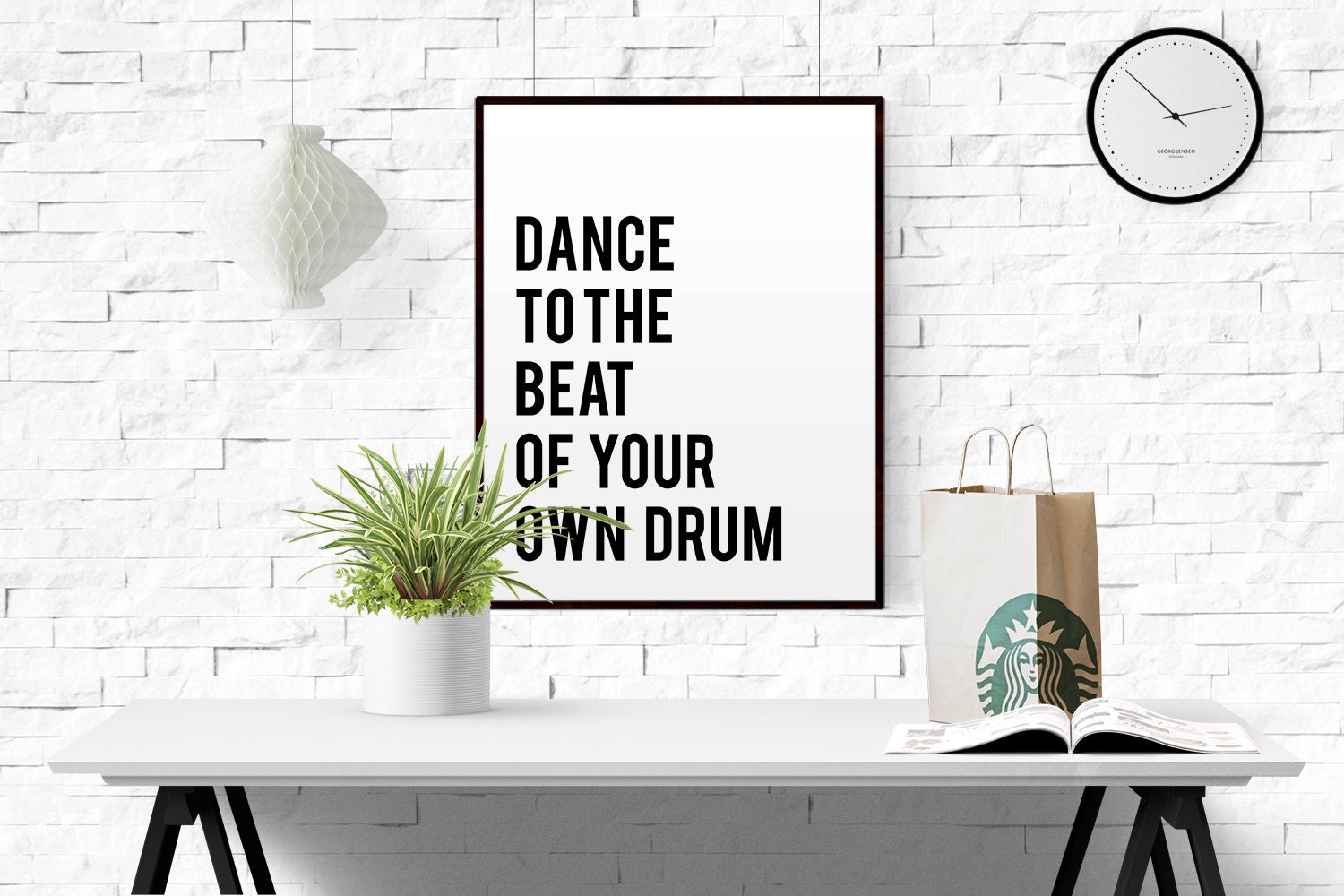 Dance To The Beat Of Your Own Drum Printable Quotes By Typoworld