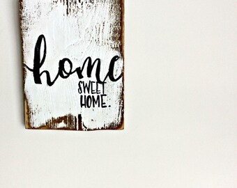 Home sweet home sign | Etsy
