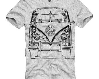 Unique vw bus tshirt related items | Etsy