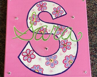 Creative letter art | Etsy