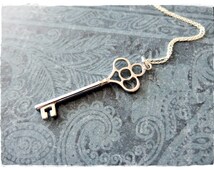 Unique crown key necklace related items | Etsy