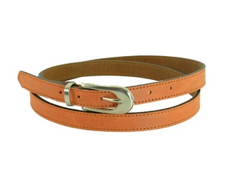 Girls leather belt | Etsy