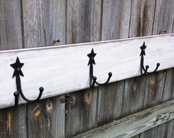 Unique star wall hooks related items | Etsy